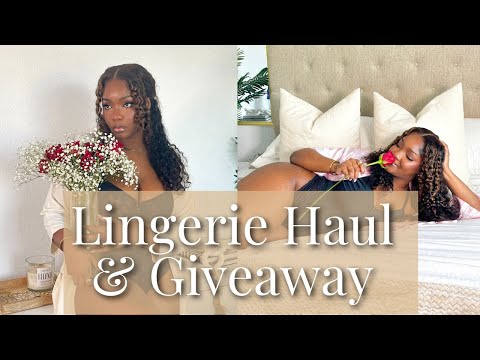 Lingerie Haul and Giveaway ft Adore Me