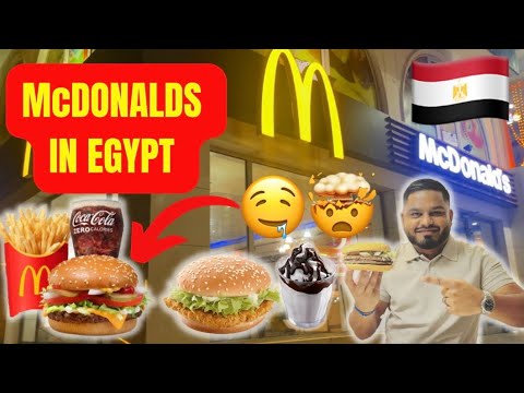 EP57: EATING McDONALDS IN EGYPT!!!! - YouTube