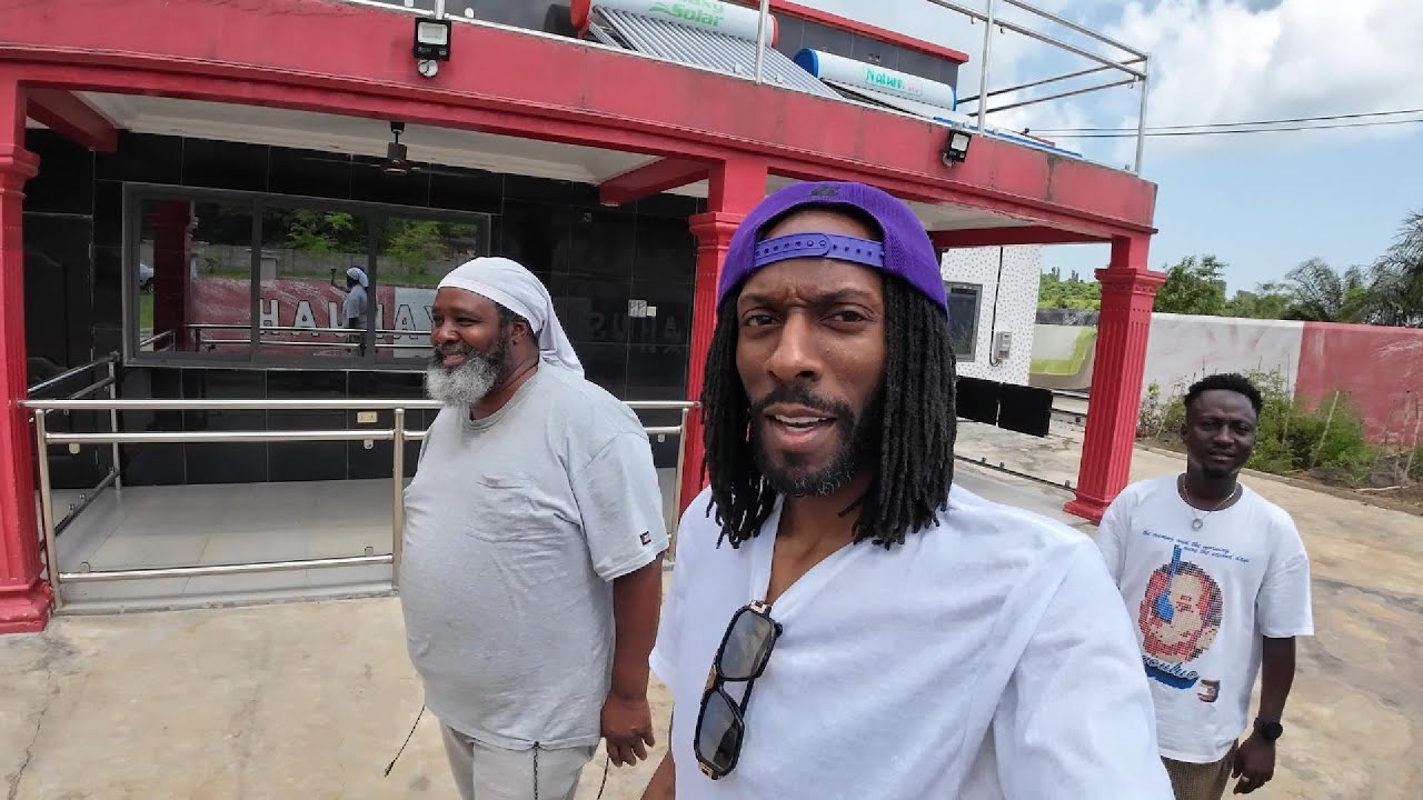 Trip to ASEBU PAN AFRICAN VILLAGE ft. @TheTravelingIsraelite #ghana # ...