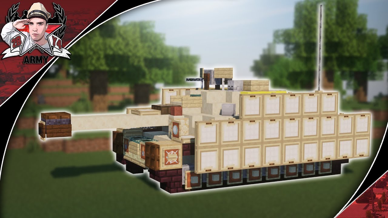 Minecraft: WW2 Sturmgeschütz IV "StuG IV" | Tank Destroyer Tutorial - YouTube