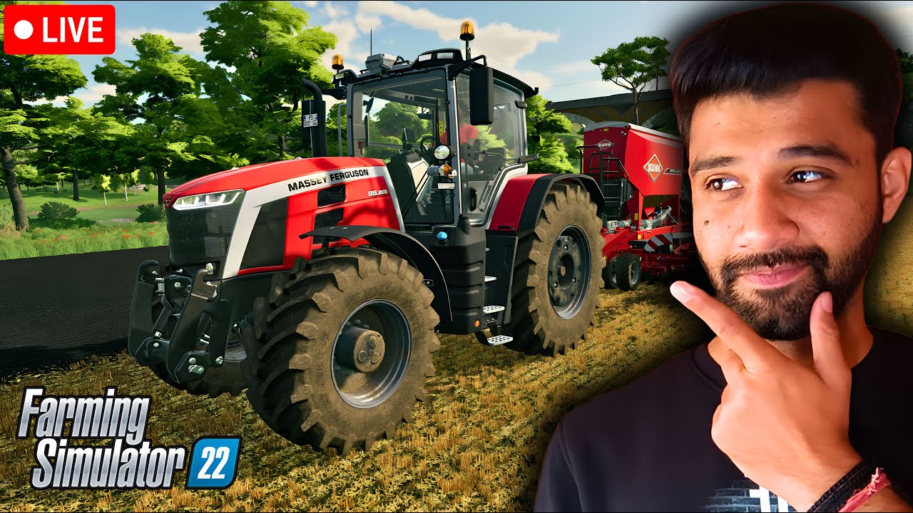 Taking 100Million Challenge Day 2 ️🔥 | Farming Simulator 22 Live Stream ...