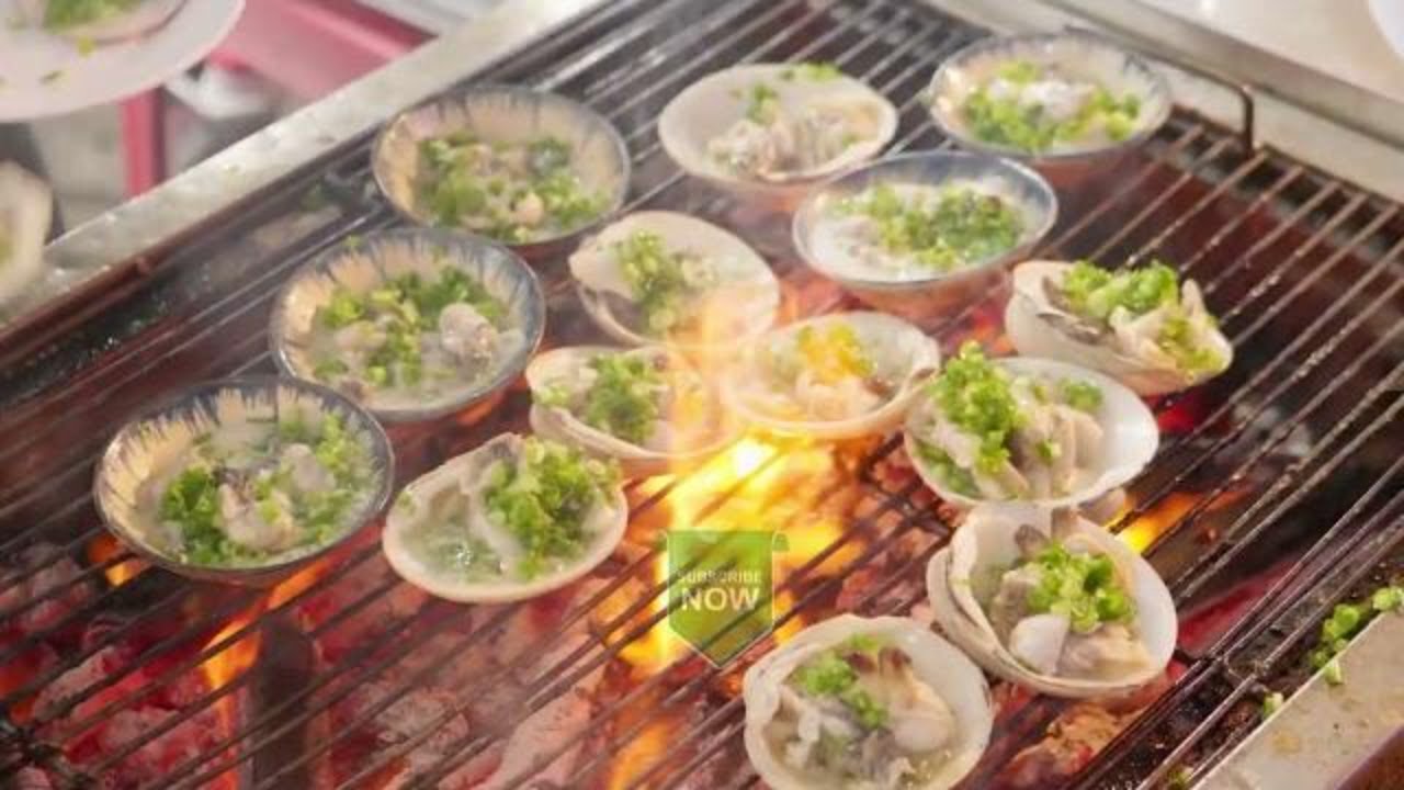 🔴😍This is The Most Satisfying Video-Healthy Street Food Grilled Seafood ...