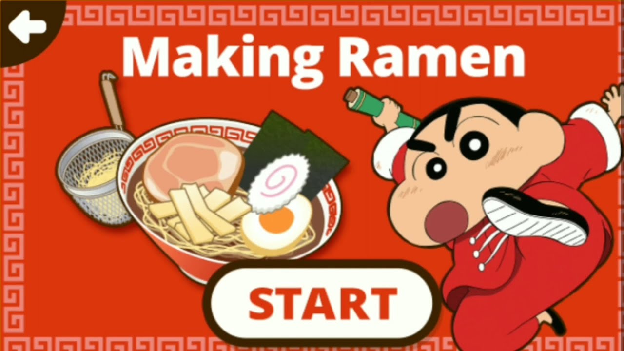 Crayon Shin-chan game 🤩 Making Ramen 🍜🍝#subscribe#like - YouTube