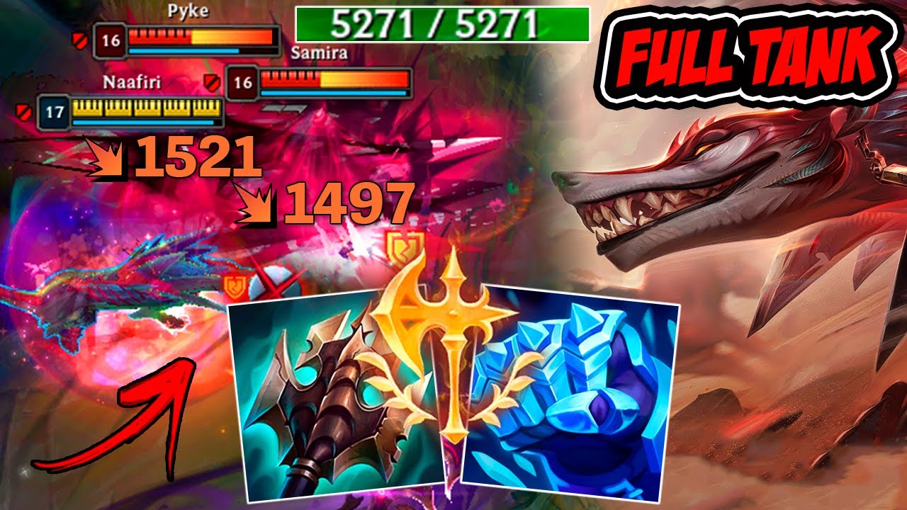 *PBE* NAAFIRI TANK COM 5 MIL DE VIDA É MUITO FORTE !! - LEAGUE OF ...