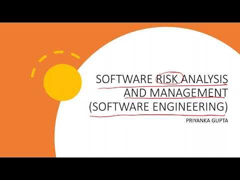 Risk Analysis and Management | Software Engineering | EASY TUTS BY ...