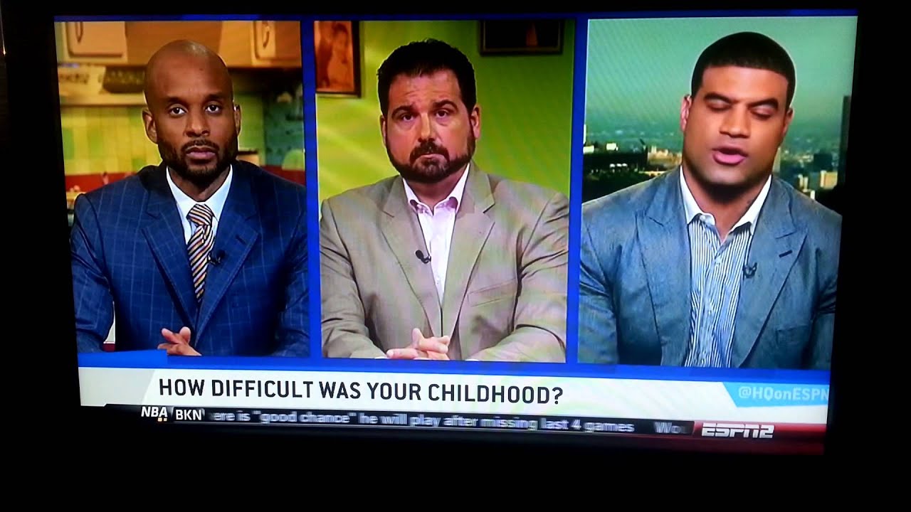 Shawne Merriman walks out in the middle of interview - YouTube