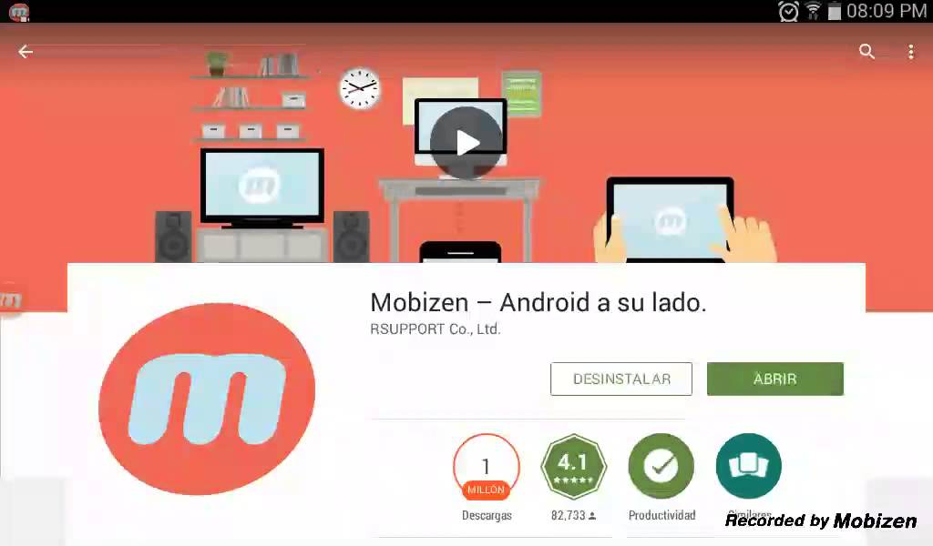 Como descargar mobizen sin router - YouTube