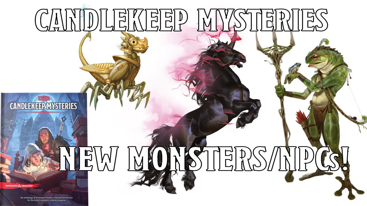 New Monsters/NPCs in Candlekeep Mysteries! | Nerd Immersion - YouTube