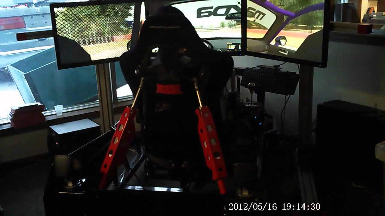 MX-5 @ Mid Ohio. Stage 4 Sim Xperience motion Rig - YouTube