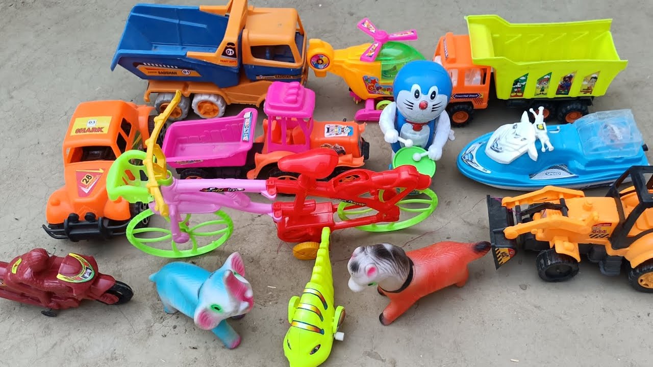 bacho ka toy cartoon video|#truck #dumper #car hathi ghoda wala toy ...