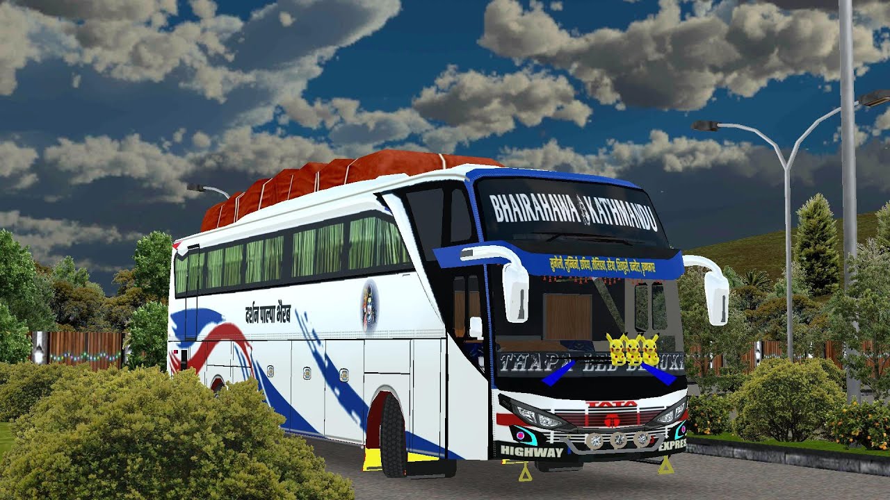 Darshan Palapa Bhairab bus Skin _ New Nepali bus Skin by Team Night ...