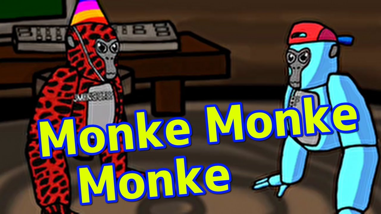 【FNF】Friday Night Funkin VS Gorrilla Tag（MonkeMonkeMonke） - YouTube