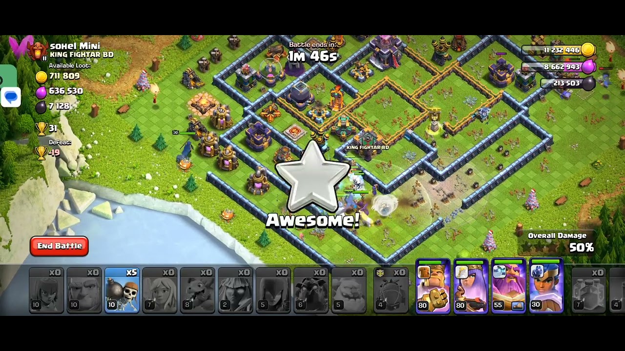 Th14 vs Th15... best army@ChatWithAsh @ClashOfClans - YouTube