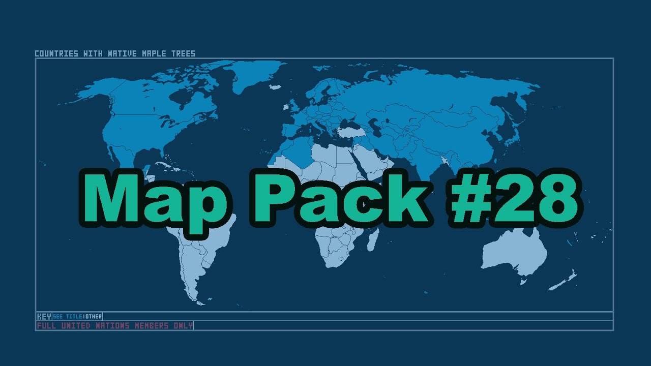 A Teeny Tiny Compilation Of Maps | Map Pack #28 - YouTube