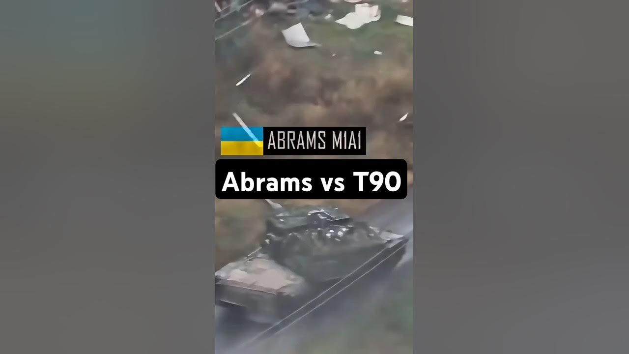Abrams vs T90 #russia #navy #ukraine #army #military #ukrainewar #usa #tank #abram - YouTube