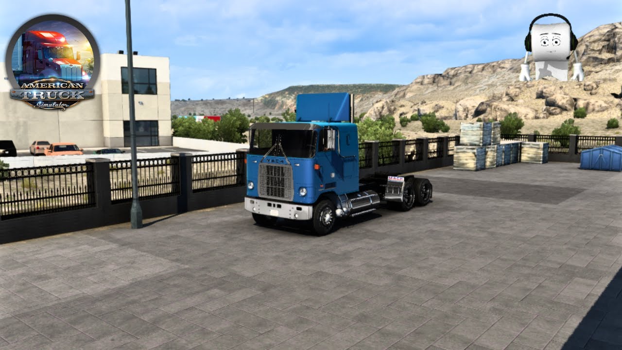 Livestream American Truck Simulator : Mack Superliner COE with super 10 ...