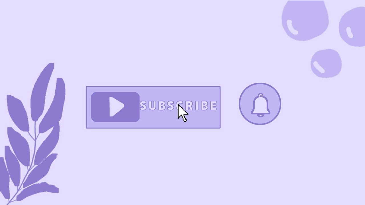 10 Free Subscribe Button || Cute + Aesthetic - YouTube