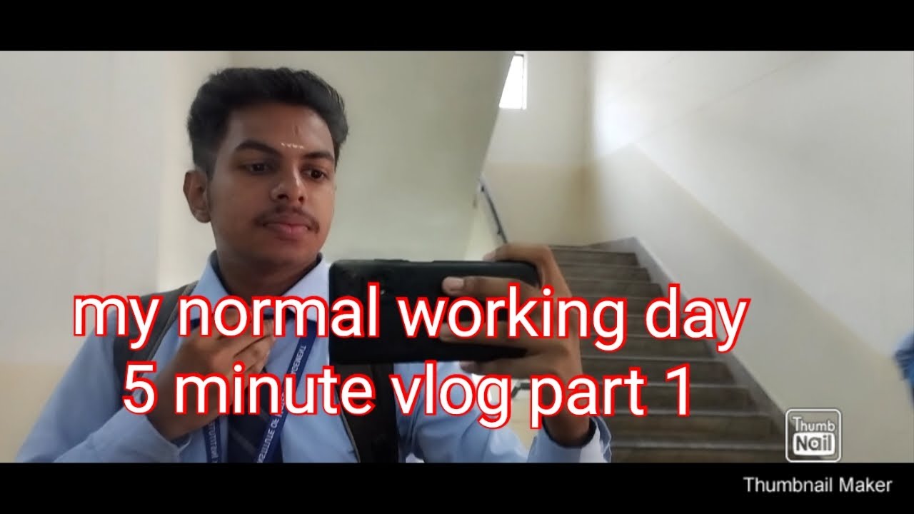 My normal working day 5 minute vlog part -1😉#viral #minivlog # ...