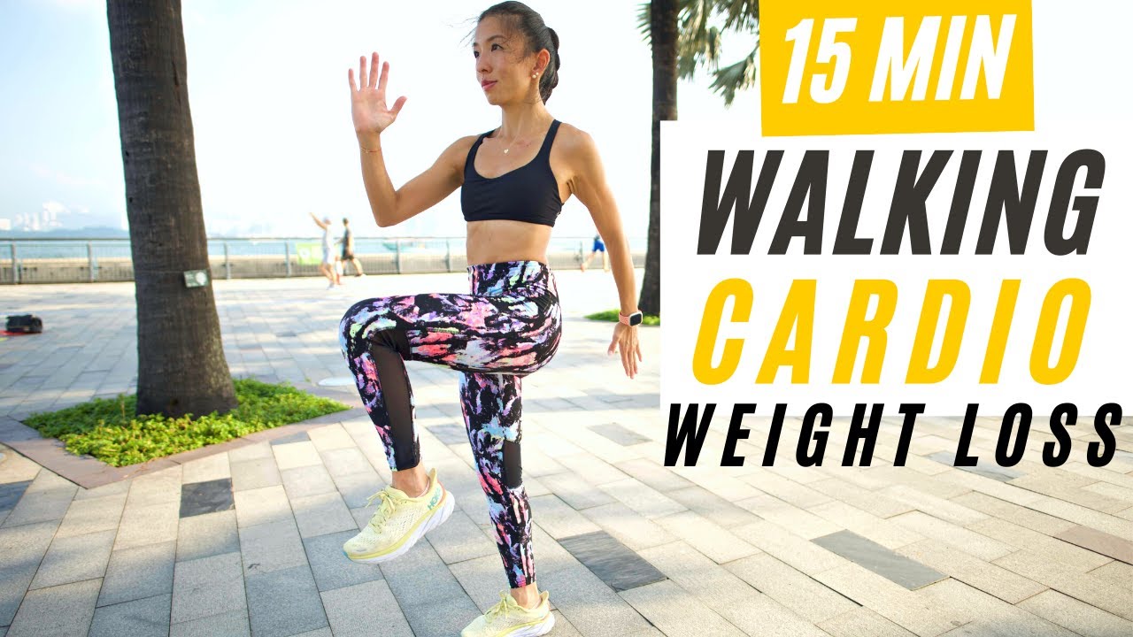 15 MIN Walking Cardio No Jumping | Walk the weight off with good vibes ...