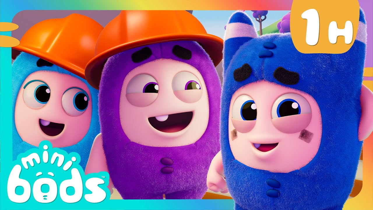 Dont Mess With Jeff's Building Blocks | Minibods | Mini Oddbods | Baby ...