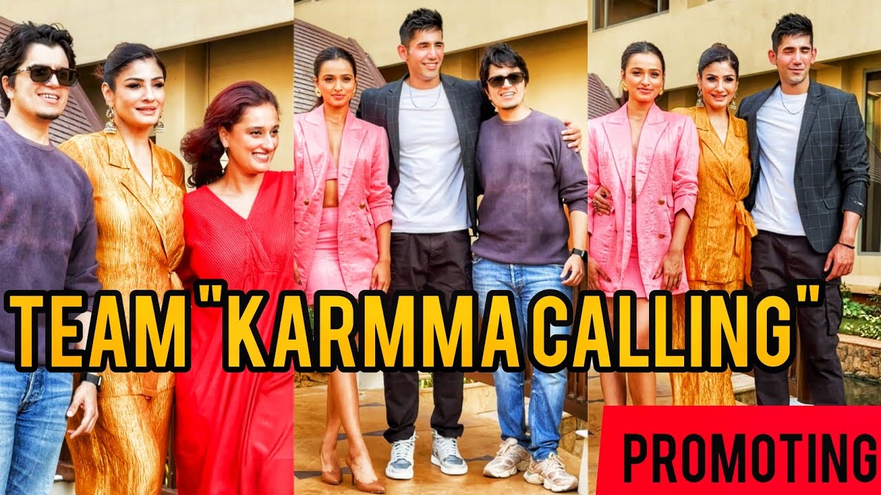 Raveena Tandon, Namrata Sheth and Team Cast Arrives For Film Promoting ...