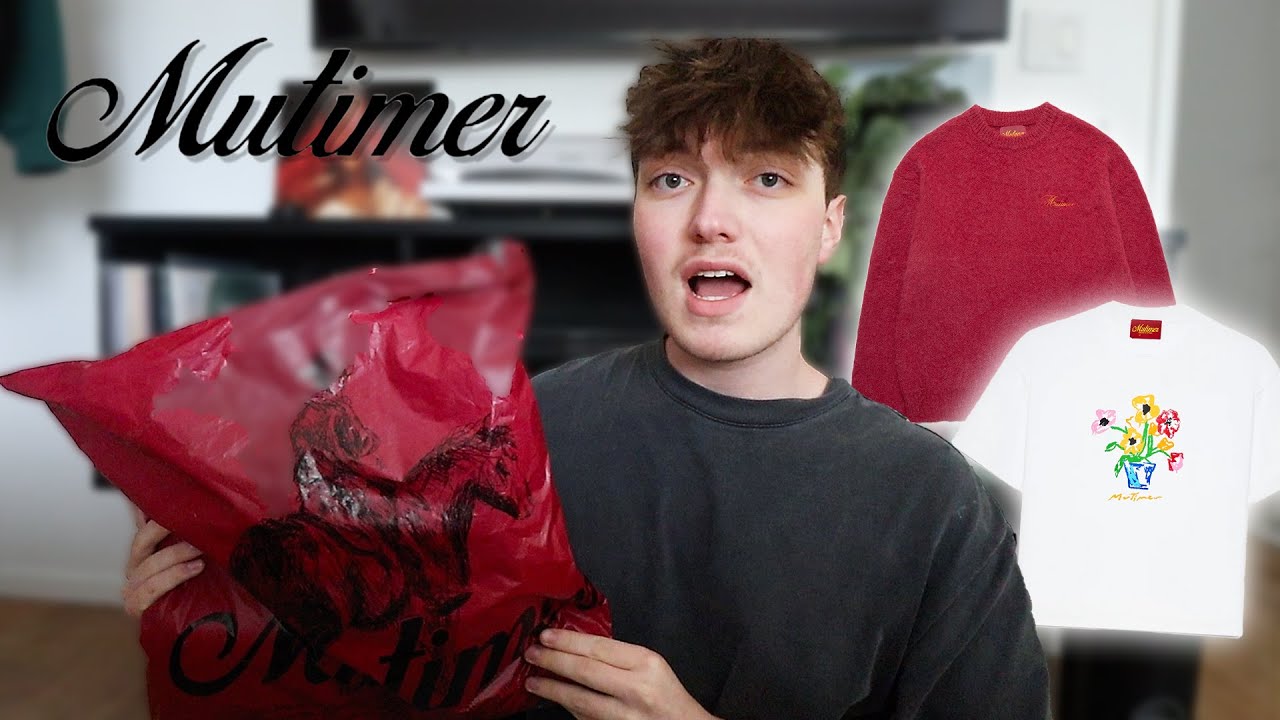 MUTIMER CLOTHING REVIEW & UNBOXING! (sizing, pricing & try on haul ...