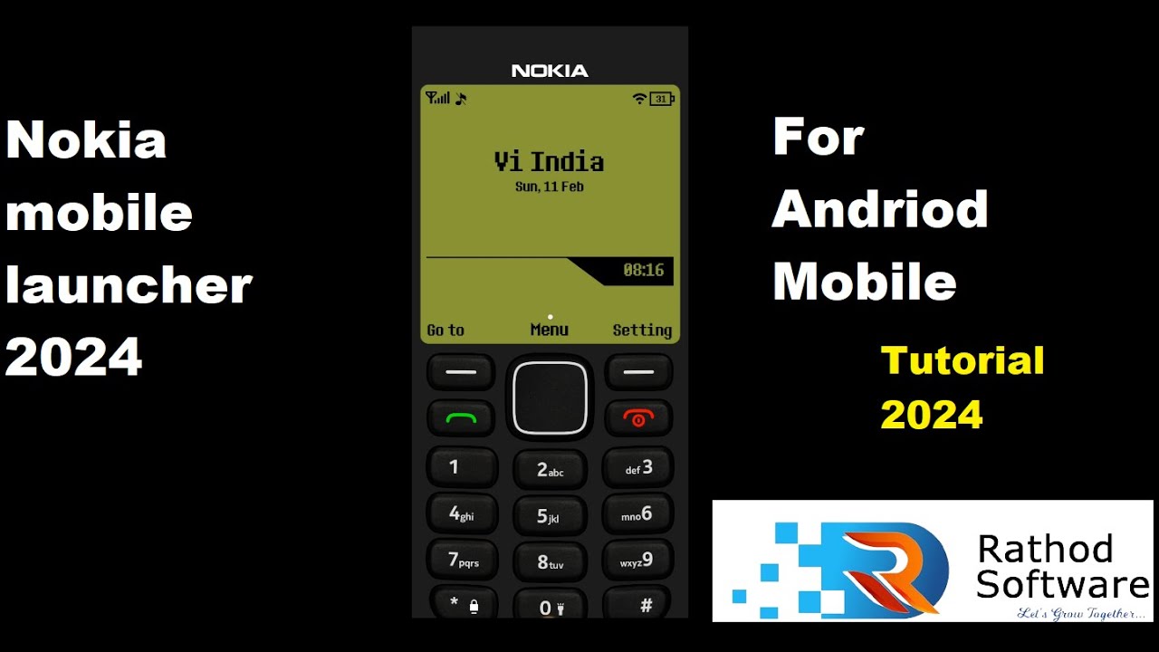 nokia 1280 launcher for andriod mobile 2024 | convert andriod mobile to ...
