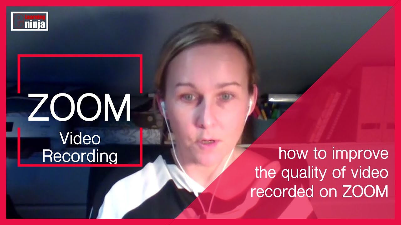 Zoom video quality and how to improve it and record in HD. - YouTube