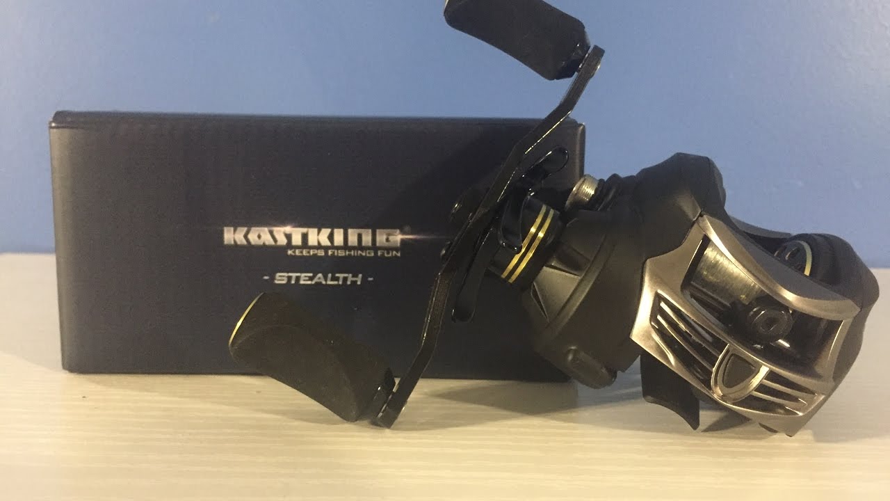 KastKing Stealth All Carbon Baitcasting Reel Review - YouTube