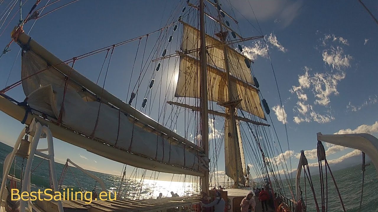 Tall ship Pogoria, Mediterranean, 3 - 11.11.2012 - YouTube