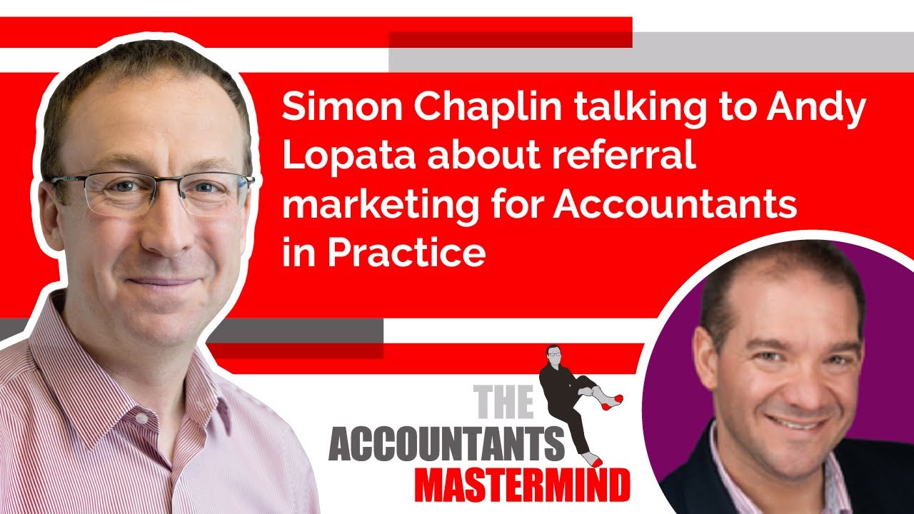 Simon Chaplin talking to Andy Lopata about referral marketing for ...