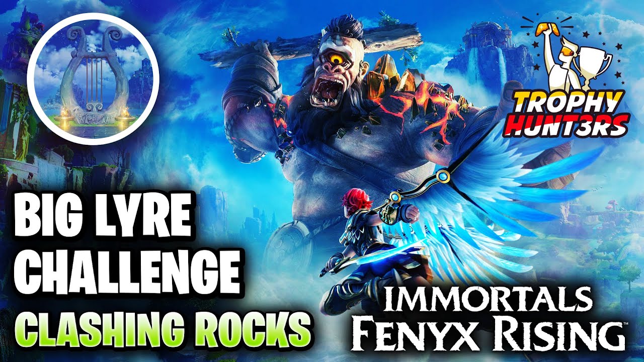 Immortals Fenyx Rising - Clashing Rocks Music Lyre Challenge - YouTube
