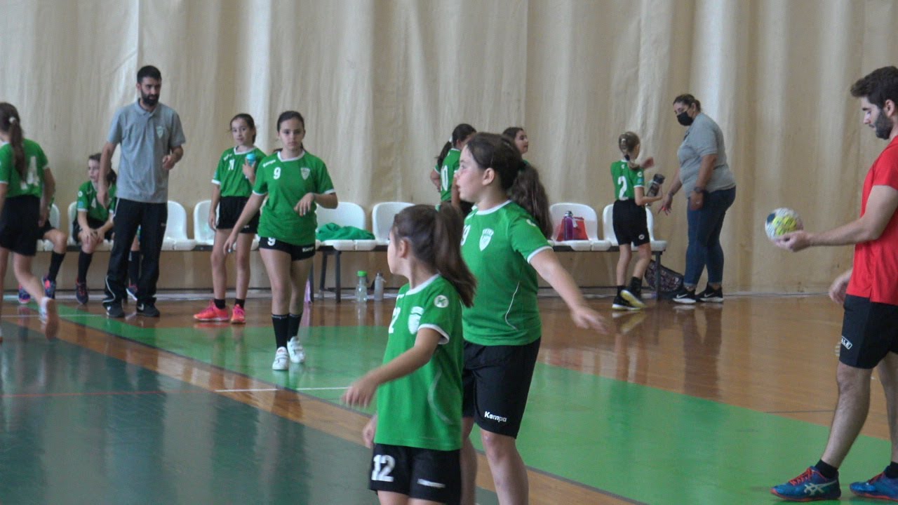 Andebol 5: CA Leça - CD Rio Tinto Minis Fem. OUT2021 - YouTube