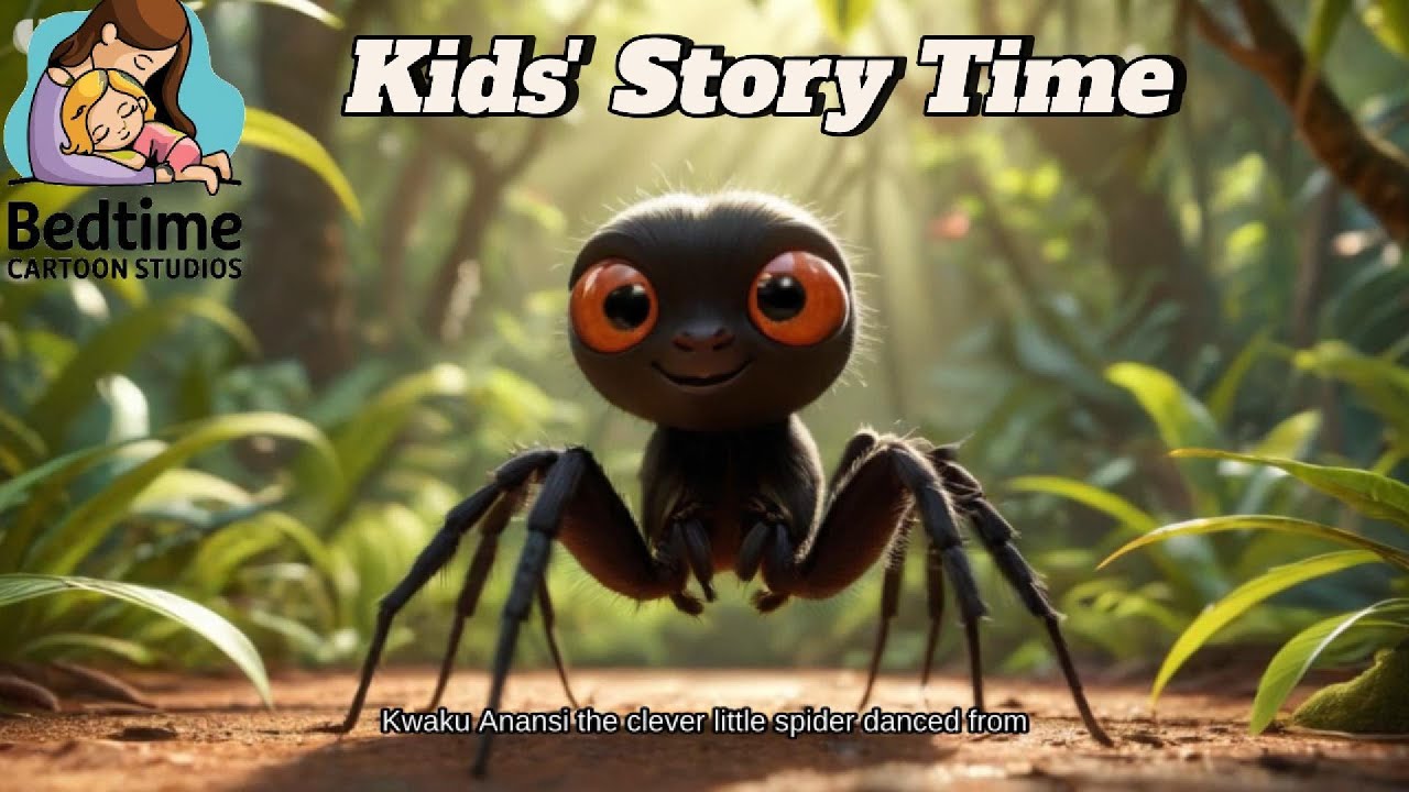 KWAKU ANANSI THE CLEVER SPIDER - Interesting Moral African Tale for ...