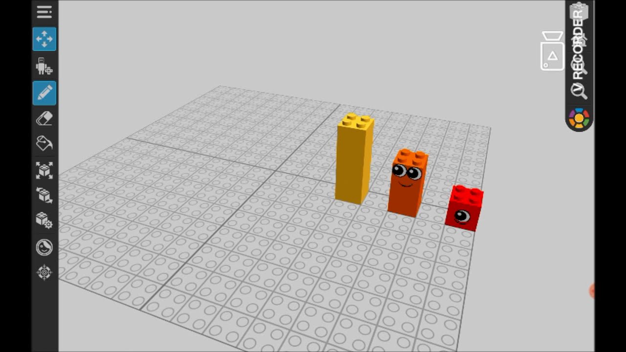 Making Numberblocks 1 to 5! Learning to count by building 3D ...