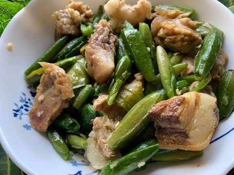 Apolka Wak Kapa / Kapol Wak Kapa (Apolka with Pork) Garo Recipe