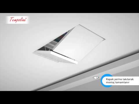 Sviçli Menteşeli Metal Çift Açılımlı Müdahale Kapağı | TEMPO İNŞAAT