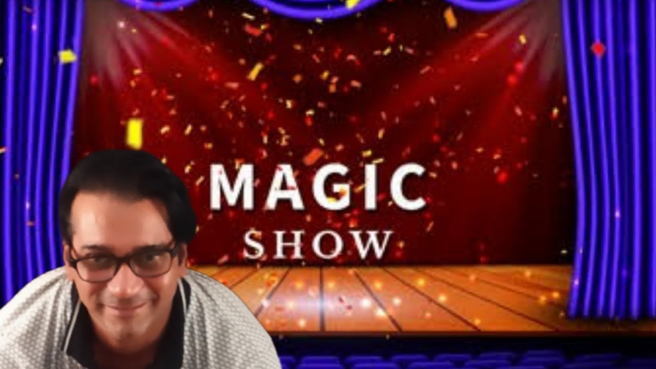 the magic show | magic video | jadugar | the Sonu Verma show - YouTube