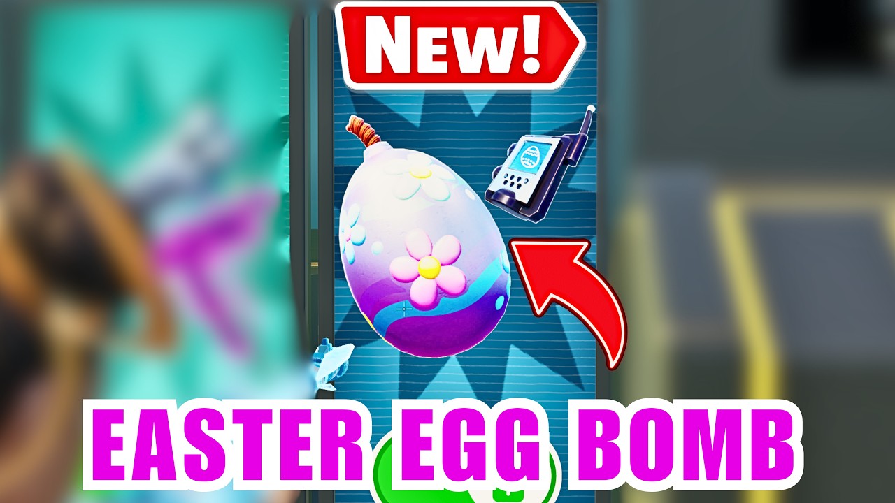 NEW EASTER EGG BOMB in 1v1 With EVERY GUN Secrets Fortnite @hivecr8 ...