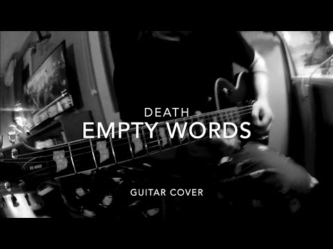 Death - Empty Words // GUITAR COVER