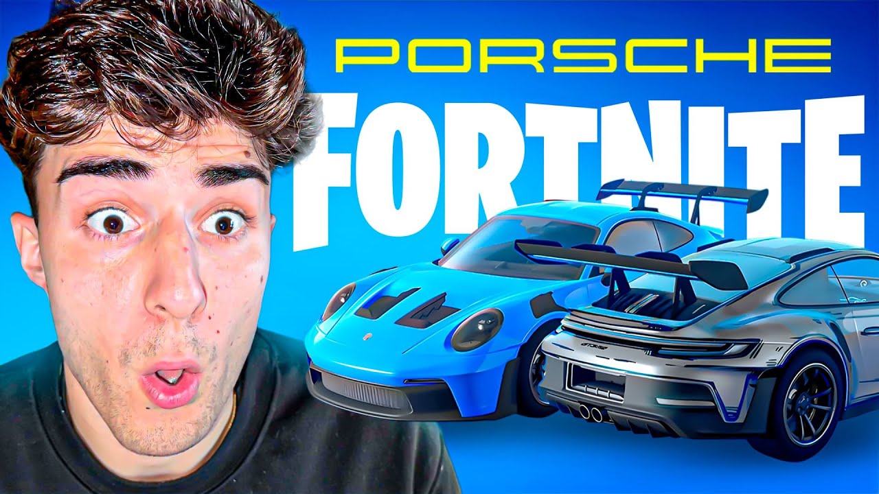 FORTNITE ME HA REGALADO *PORSCHE 911 GT3 RS* ANTES DE QUE SALGA 🚗😱 ...