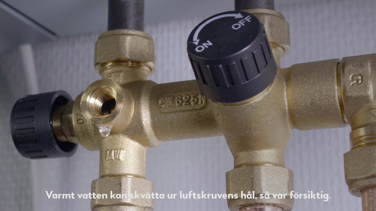 NIBE visar hur – Hur tömmer jag min varmvattenberedare? - YouTube