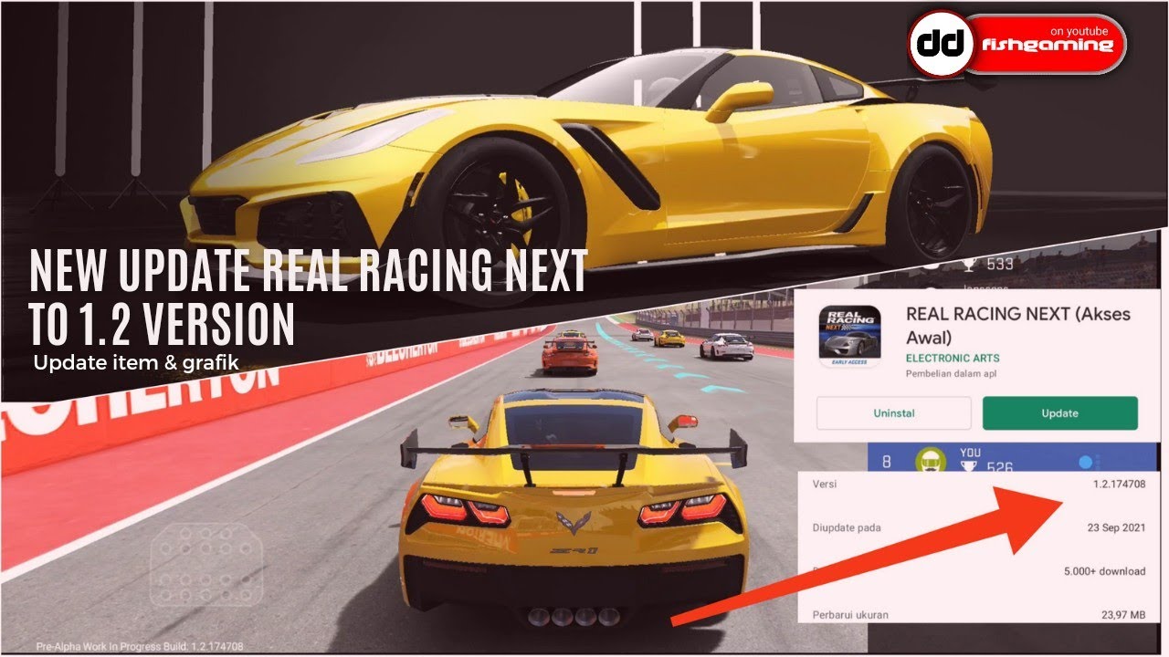 Real racing next new update to 1.2.174708 | second update - YouTube