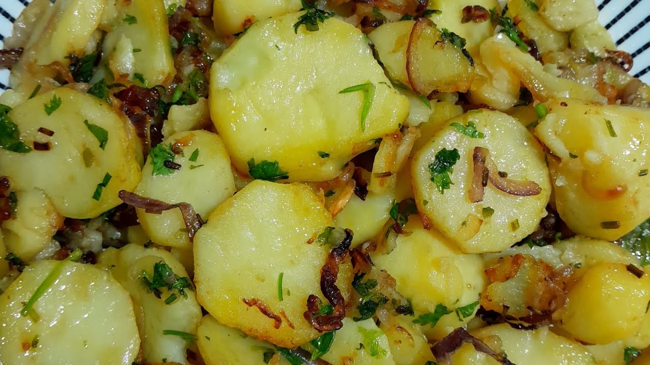 SAUTÉED POTATOES RECIPE/ POTATOES WITH ONIONS TASTY RECIPE / HOW TO ...