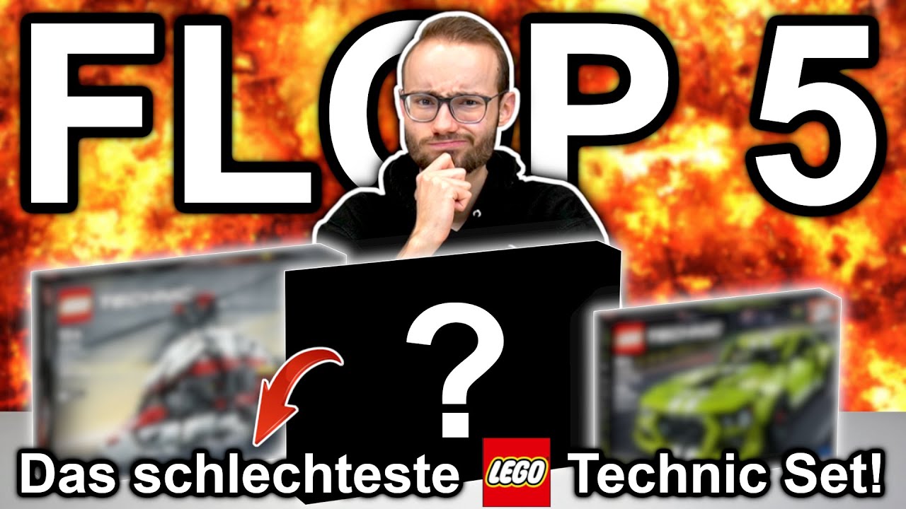 FLOP 5: Die SCHLECHTESTEN LEGO® Technic Sets von 2022! [RANKING] - YouTube