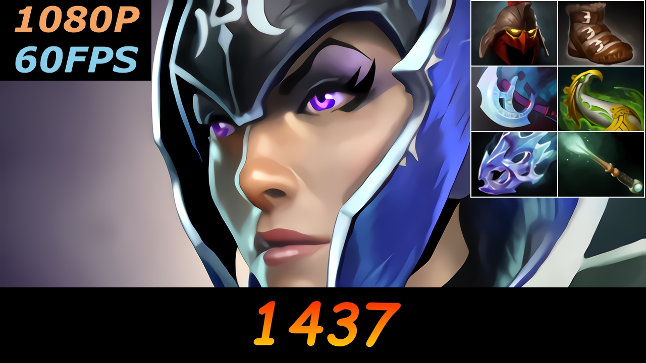 Dota 2 NP.1437 Luna Pro Top MMR 844 GPM Ranked Full Gameplay - YouTube