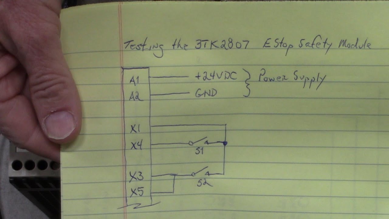 Siemens EStop Safety Module Repairing the Contactor Relays. - YouTube