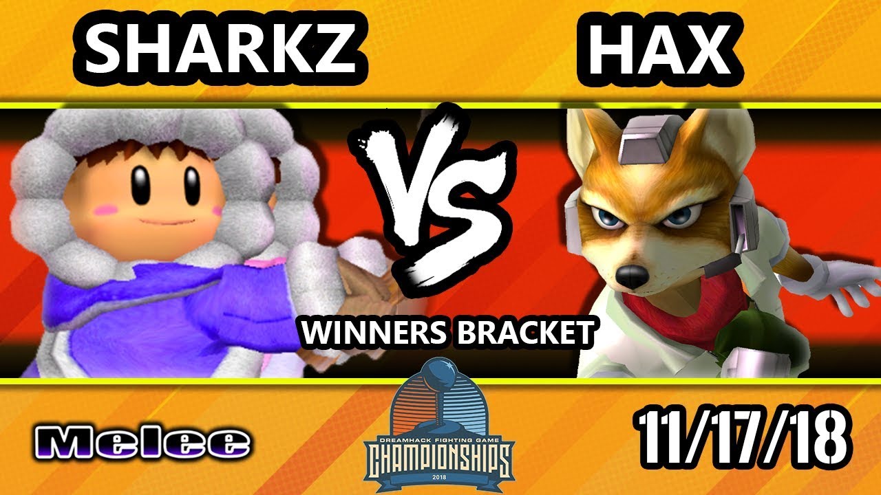 DHATL18 SSBM - Sharkz (Ice Climbers) Vs. Hax (Fox) - Smash Melee Top 48 ...