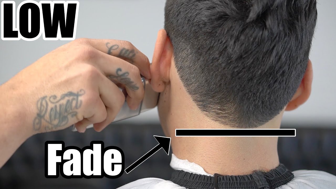 HAIRCUT TUTORIAL: LOW FADE FOR BEGINNERS - YouTube