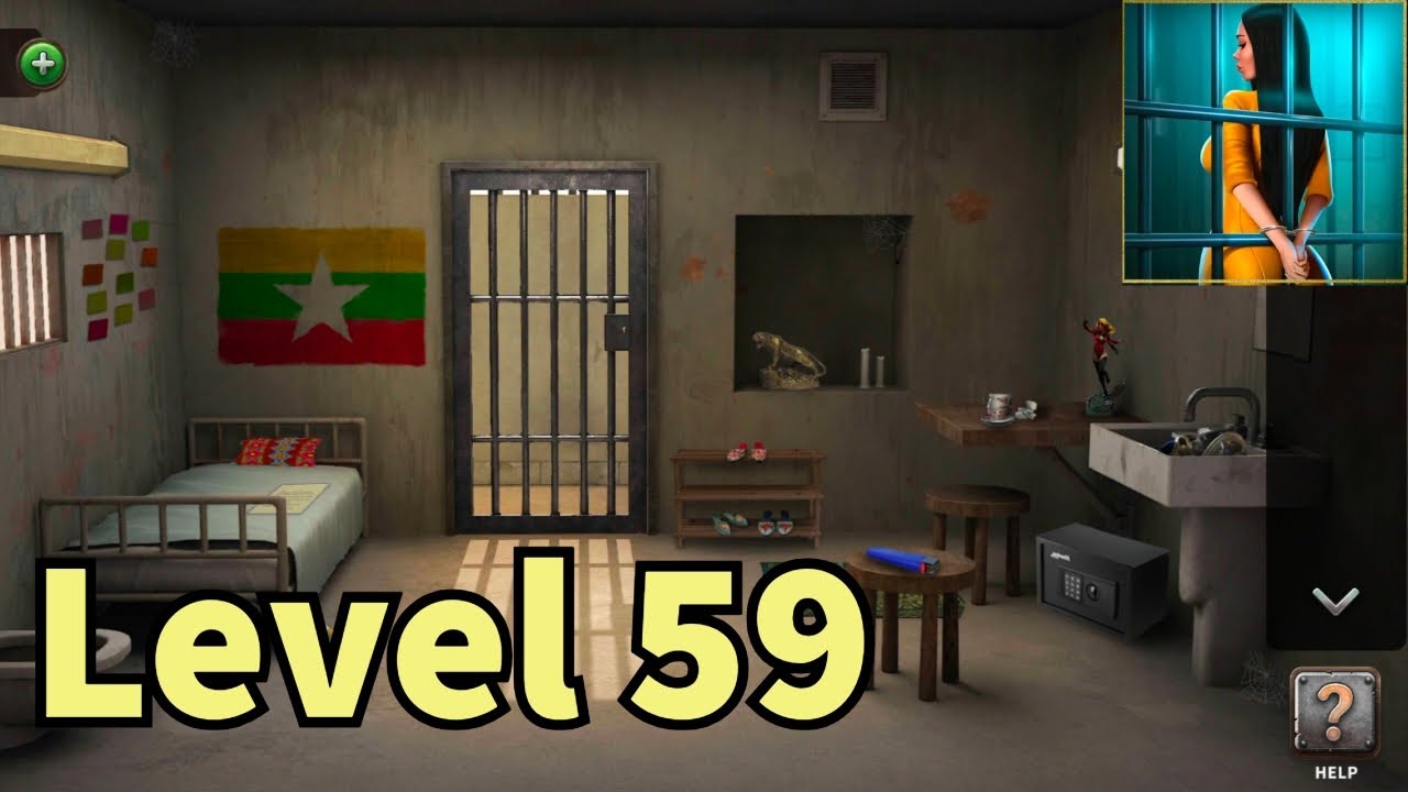 100 doors escape from prison level 59 walkthrough ( myanmar ) - YouTube